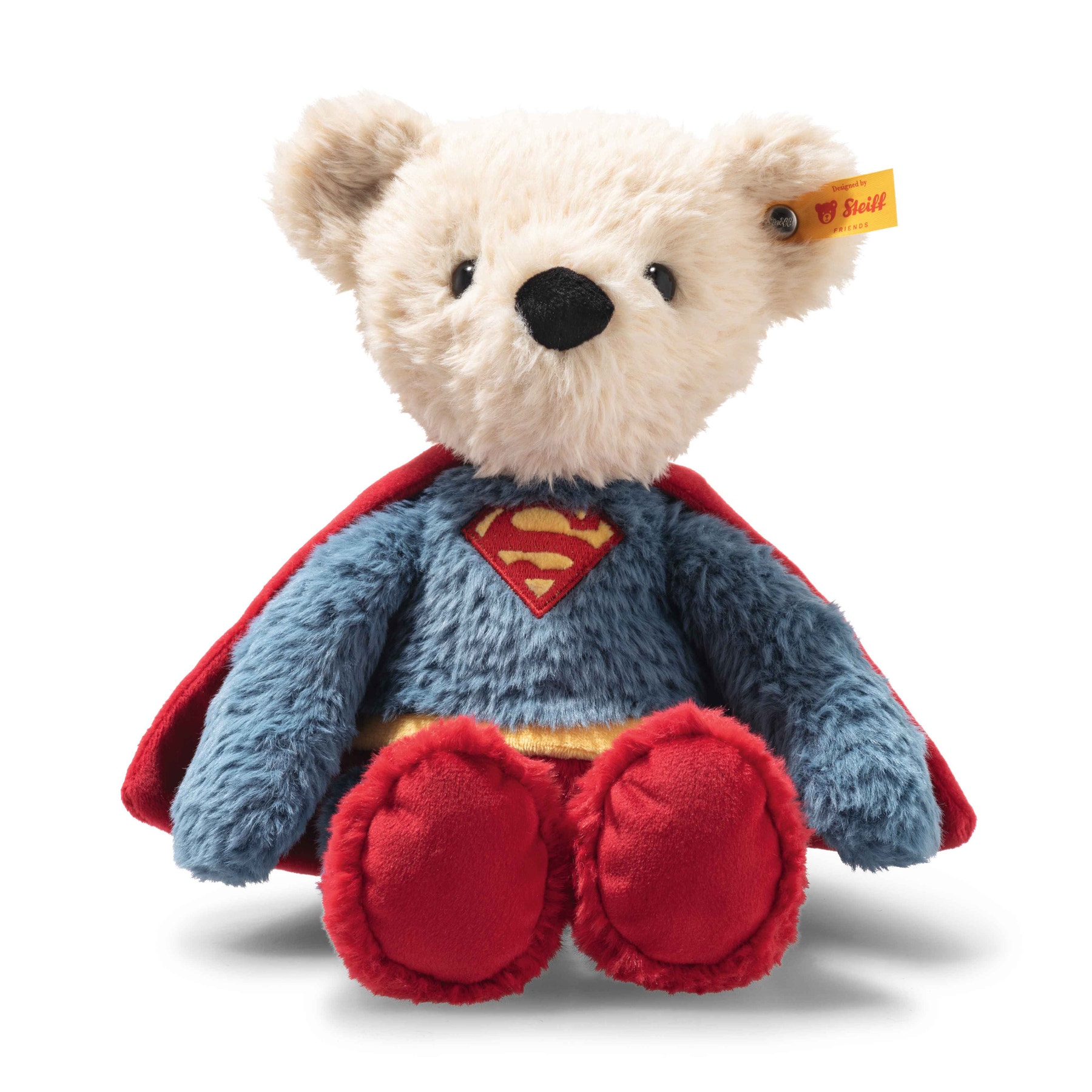 Celebrate Everyday Heroes with the New Superman Teddy Bear from Steiff