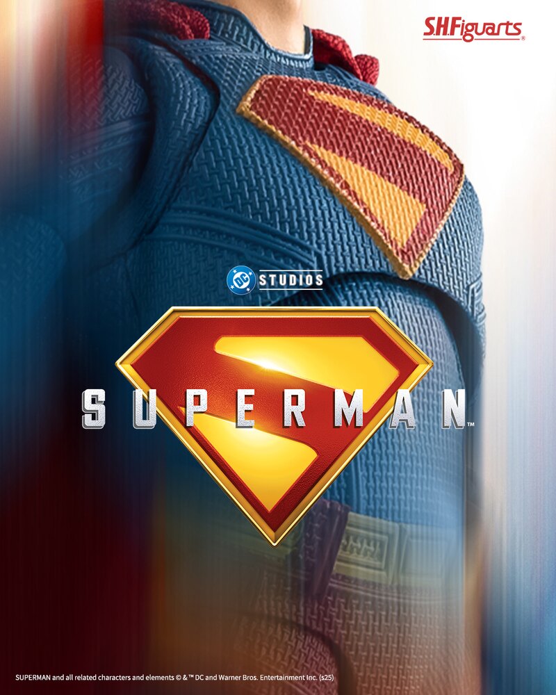 Tamashii Nations Unveils Teaser for Upcoming S.H. Figuarts Superman Figure
