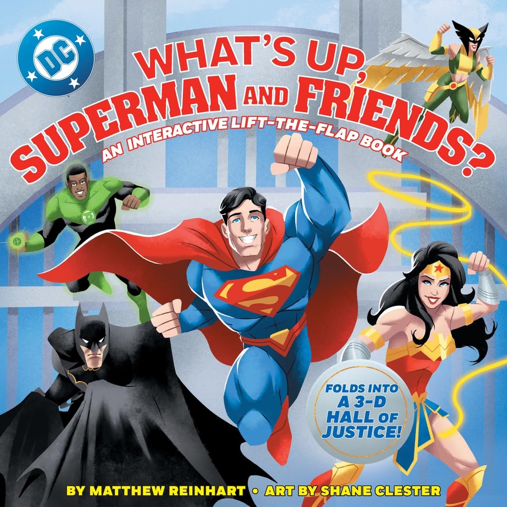 Pre-Order "What's Up, Superman and Friends?" Pop Magic Book